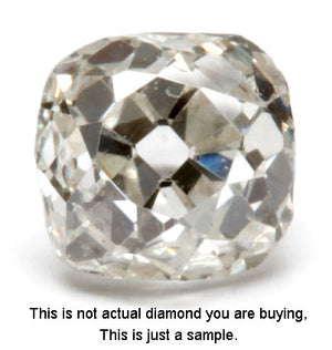 Loose diamond Old Mine Cut 0.11ct, I1, H