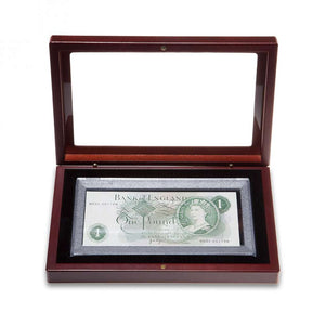 Lighthouse (355 769) Banknote Window Volterra Wood Display Case with C