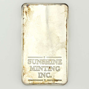 Sunshine Mint Silver .999 10 oz. Bar Sell