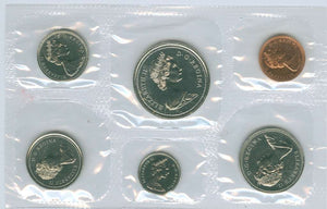 1981 Uncirculated Set of 6 Canadian Coins (Proof-like Set)