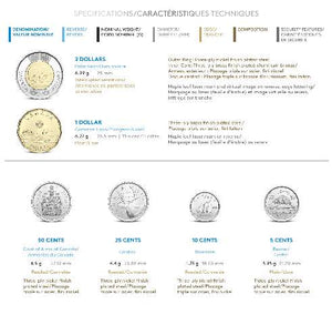 Canada Base Metal 2021 Set Classic Uncirculated Coin Set, 6-coins