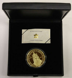 Canada Gold 2003 $300 Great Seal of Canada 1.125oz, .583